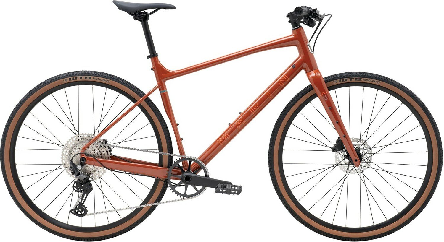 Велосипед городской Marin DSX 2 700C (2025), рама L, цвет Оранжевый