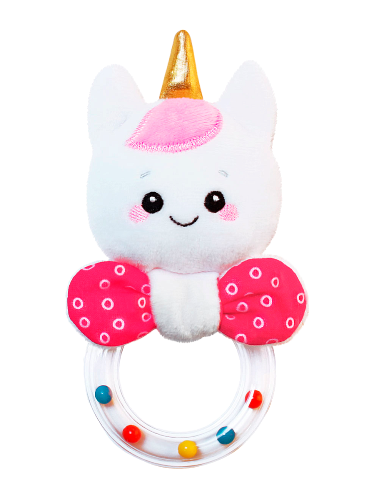 Мякиши Погремушка-колечко Мякиши Единорог Лайк