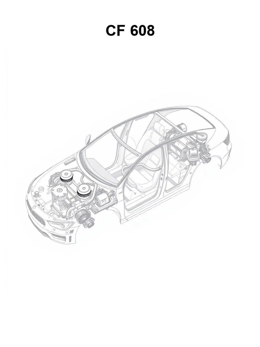 CF608, Регулятор давления