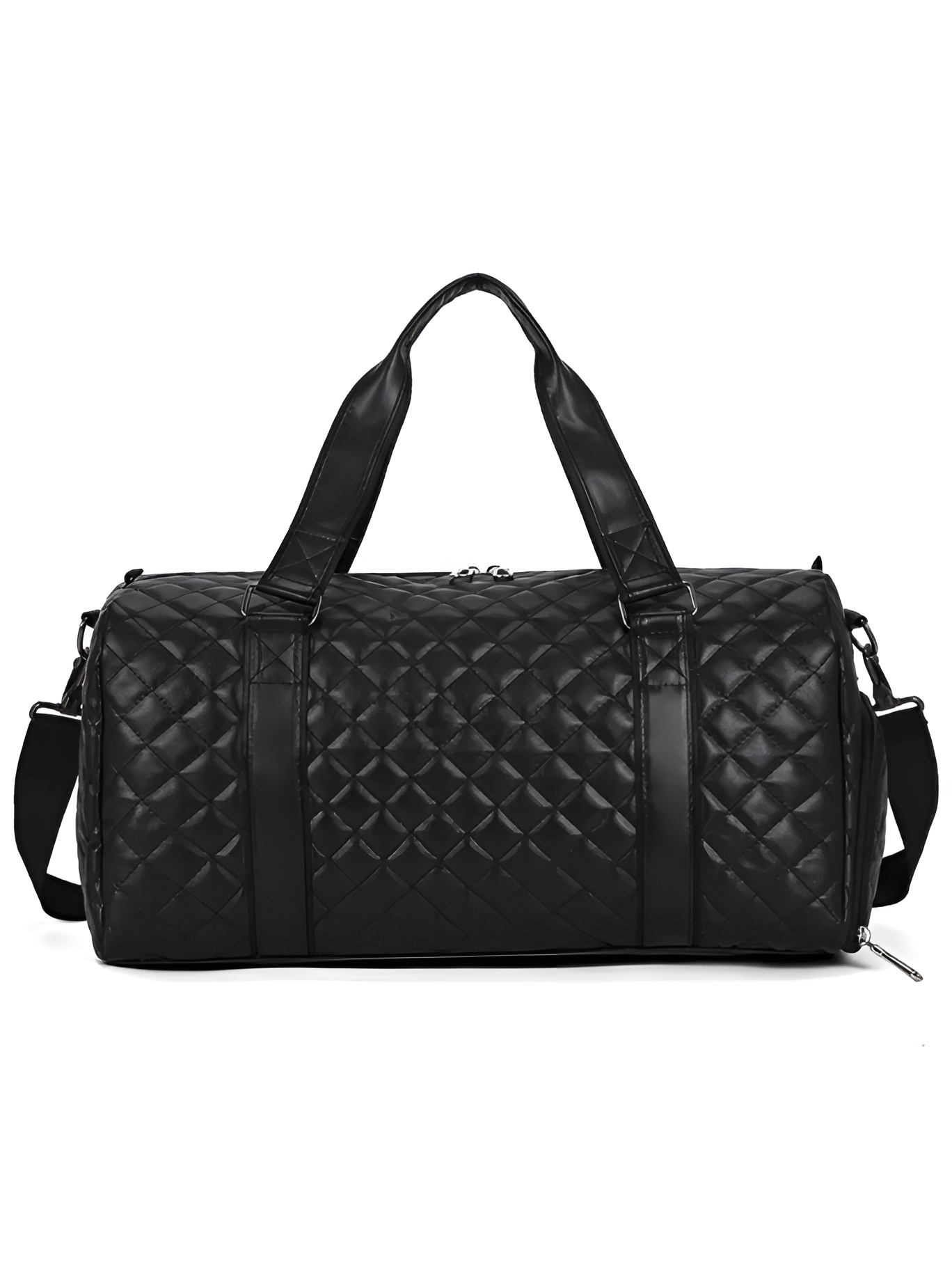 Сумка спортивная , 30 л, 26х27х53 см, ручная кладь, черный