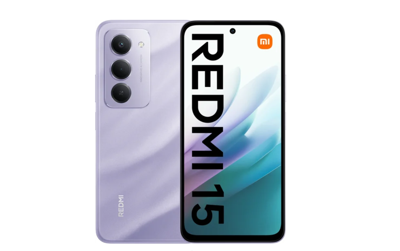 Смартфон Xiaomi Redmi 15 6/128Gb фиолетовый (MZB0L0SRU)