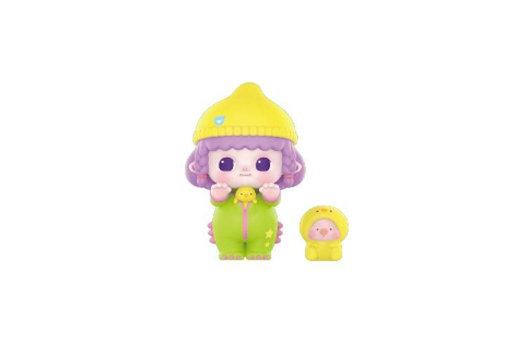 POP MART MINICO коллекция Imaginary World, Confirmed-Lemon Dinosaur (Open)