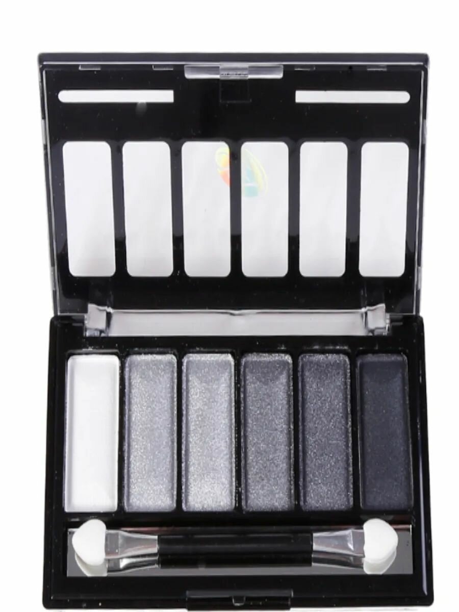 Тени для век FARRES 6 цветов перламутровые, водостойкие