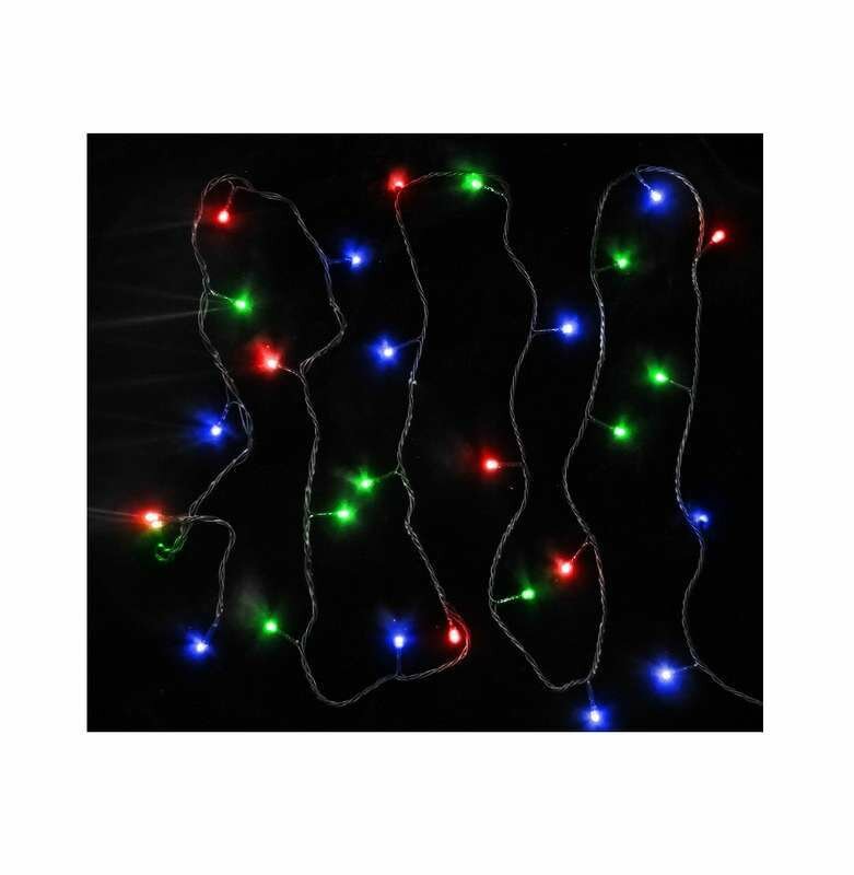 Гирлянда светодиодная SHLights 300 LED, длина 15 м, 8 режимов, разноцветная