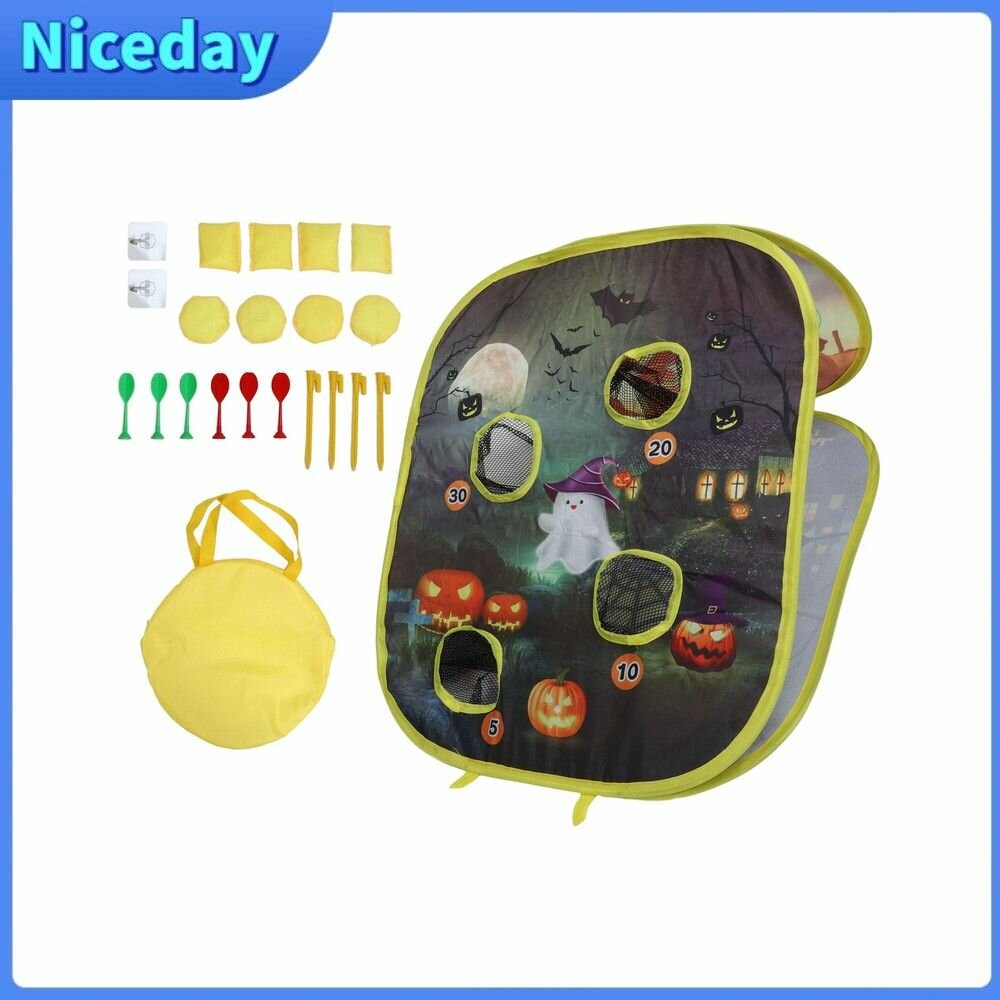 Детская доска для дартса, складная, с мешком с песком, 2381E 5