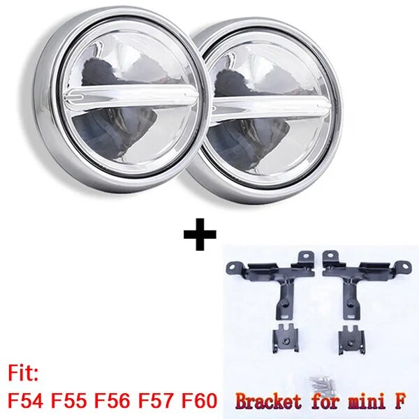 2 шт. светодиодные DRL дневные ходовые огни для Bmw Mini Cooper R55 R56 R60 F55 F56 дополнительные фары Silvery F56 1set