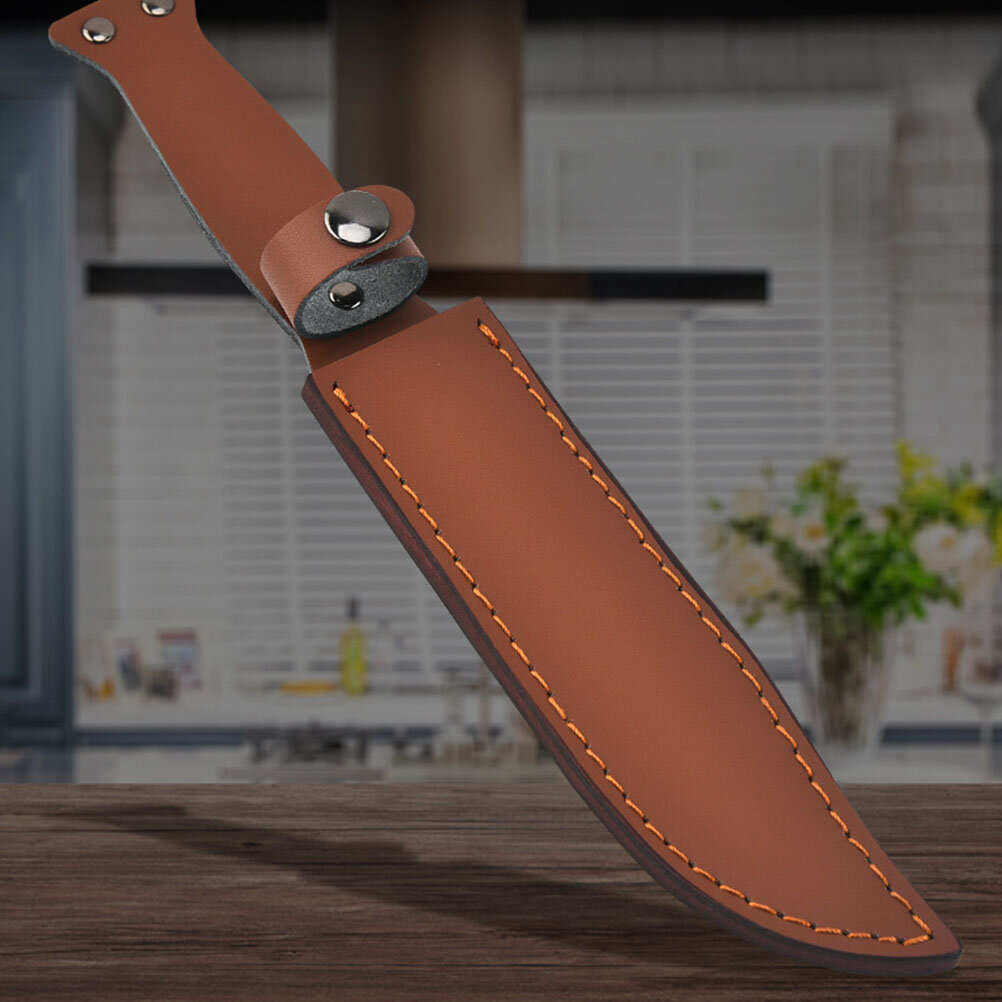 Ножны Для Ножа Простого Дизайна Из Композитной Кожи Для Походов И Внутреннего Использования 1Пакет