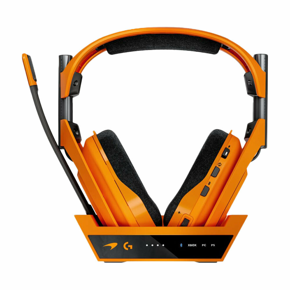 Игровая гарнитура Logitech G Astro A50 X, McLaren Racing, оранжевая