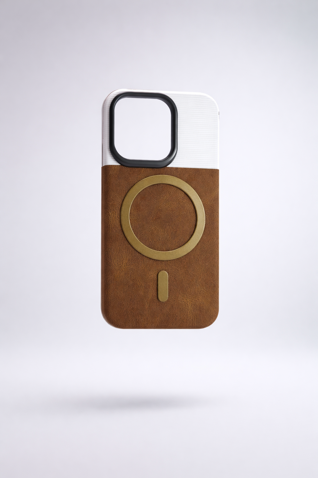 Чехол для iPhone 15 Pro, искусственный нубук, магнитное крепление, Magsafe