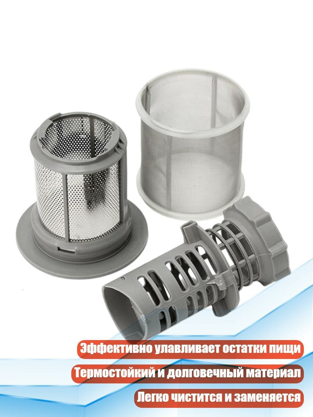 Сетчатый фильтр для посудомоечной машины