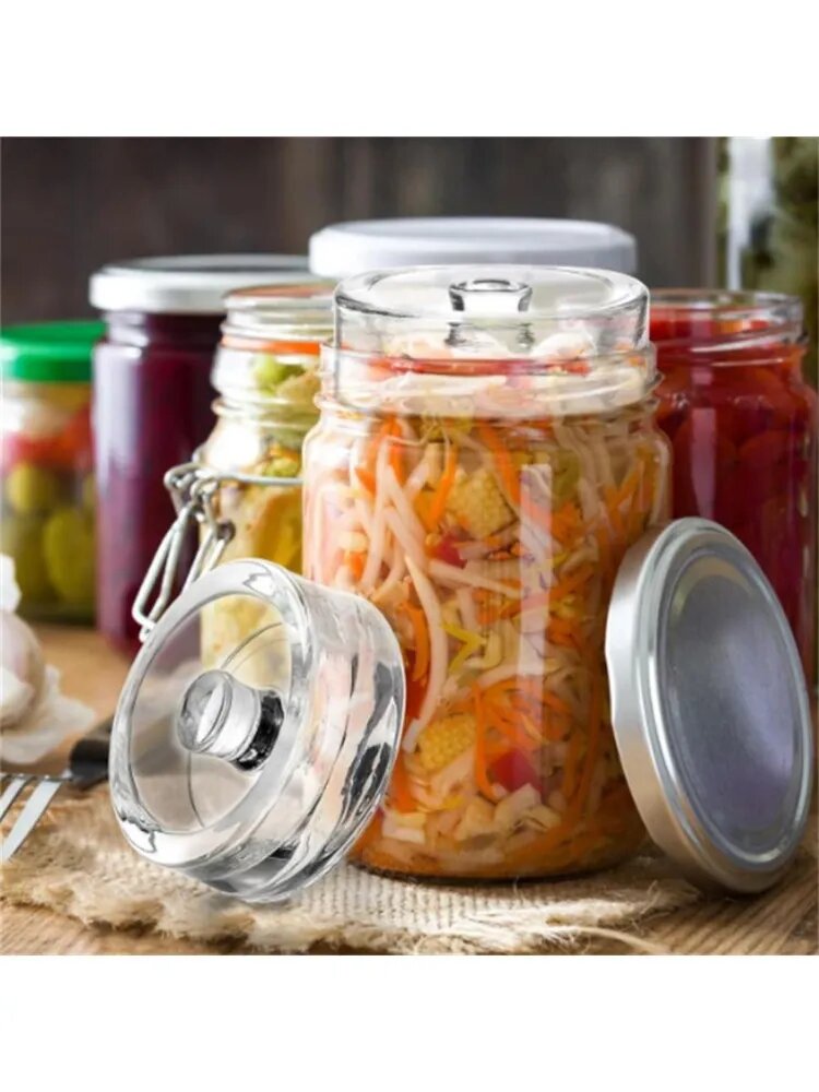 Кадка для засолки, Стекло, диаметр 7 см