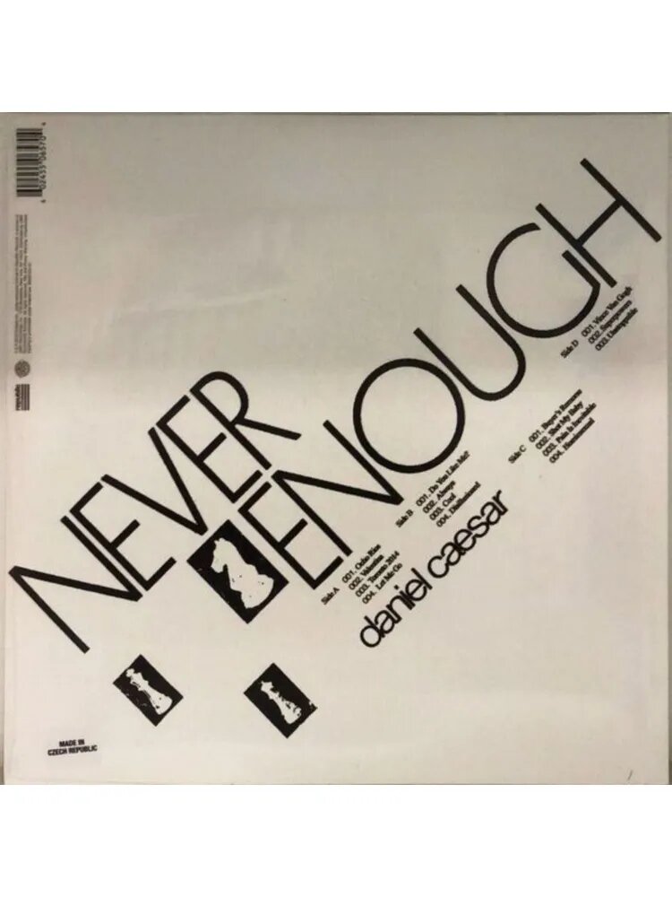 Daniel Caesar - Never Enough (Винил, 2LP, Специальное издание) - Funk/Soul — фото 1
