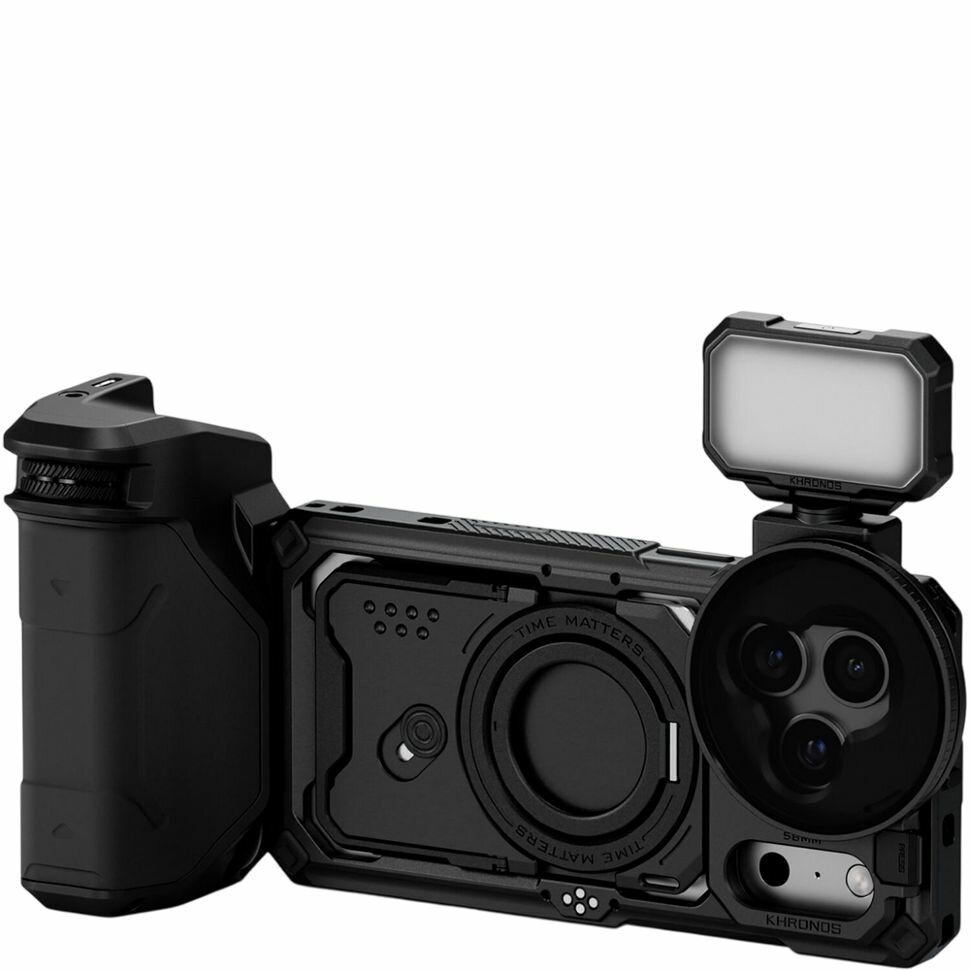 Чехол Tilta Khronos Street Snap Kit для iPhone 17 Pro Чёрный