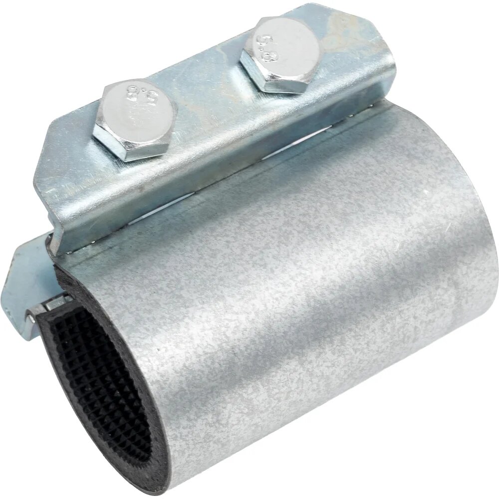 Хомут ремонтный Benarmo сталь оцинкованная, Краб, Ду25, 32-35 мм, 1/стор, L=70 013-4218, устранения протечек