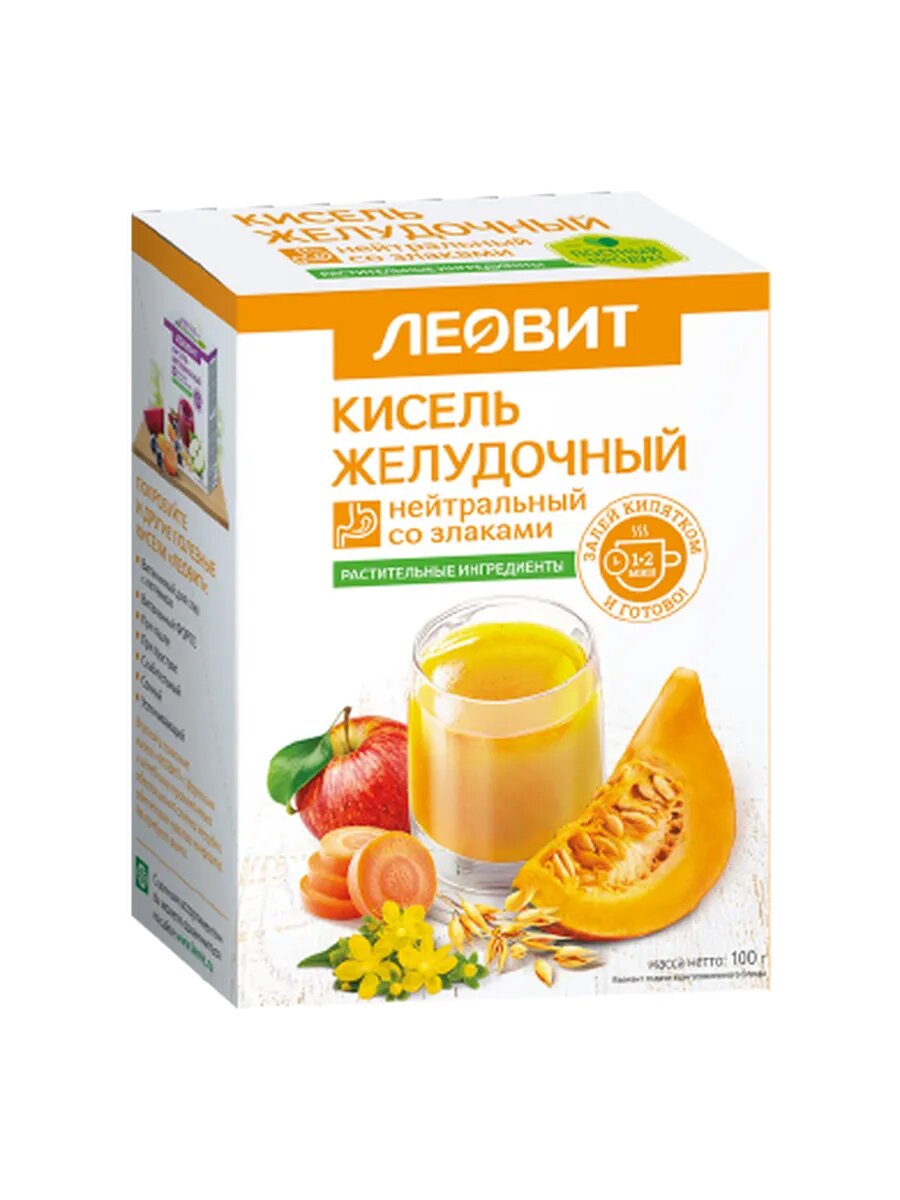 Леовит Кисель желудочный нейтральный 20г №5