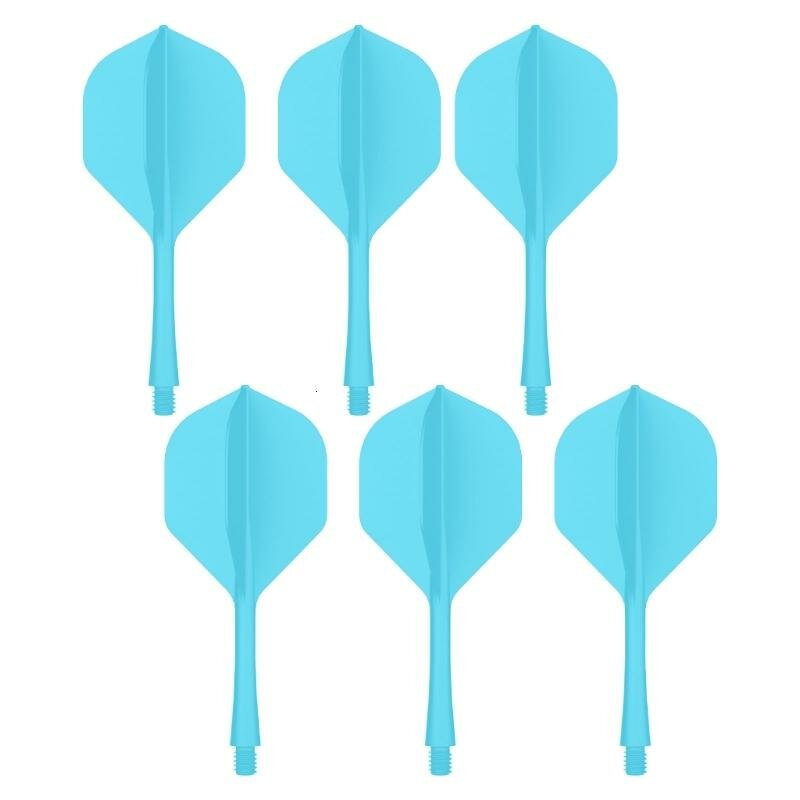 Запасные пластиковые оперения для дартса (6 шт.), Синий
