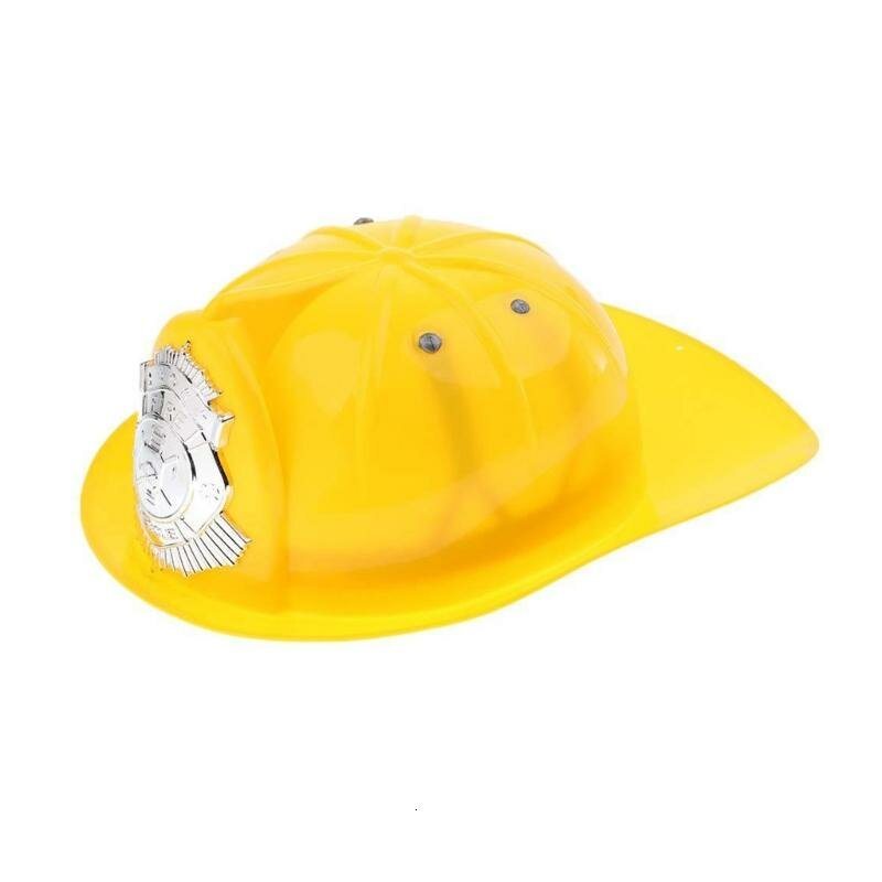 Детский шлем пожарного, Желтый