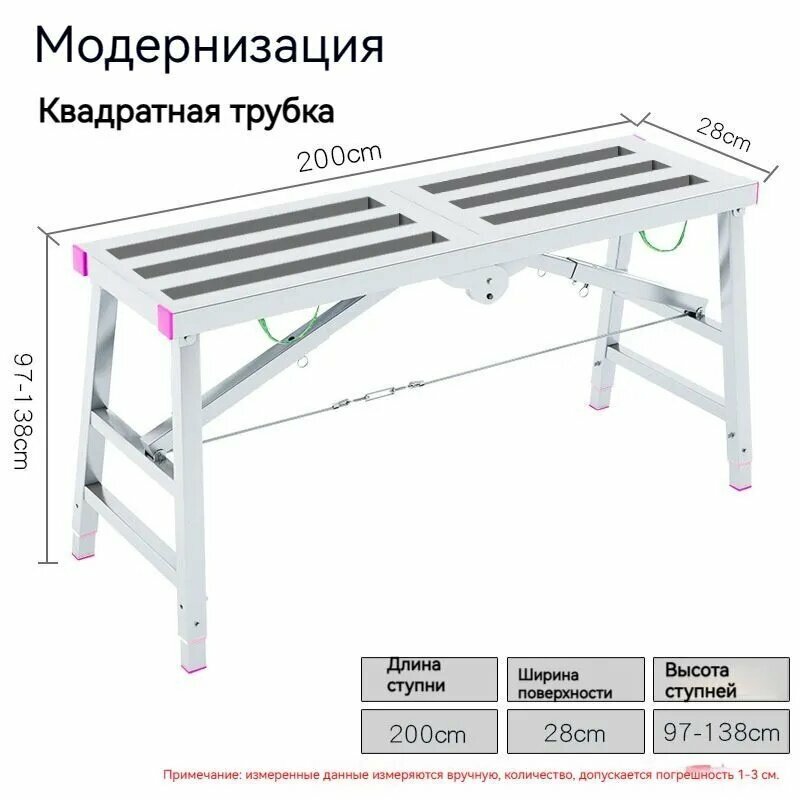 Строительные леса длиной 2 метра