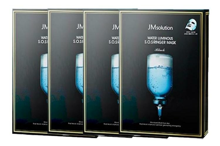 Увлажняющие тканевые маски для лица женские JMsolution Deepwater Bomb, 40 шт.