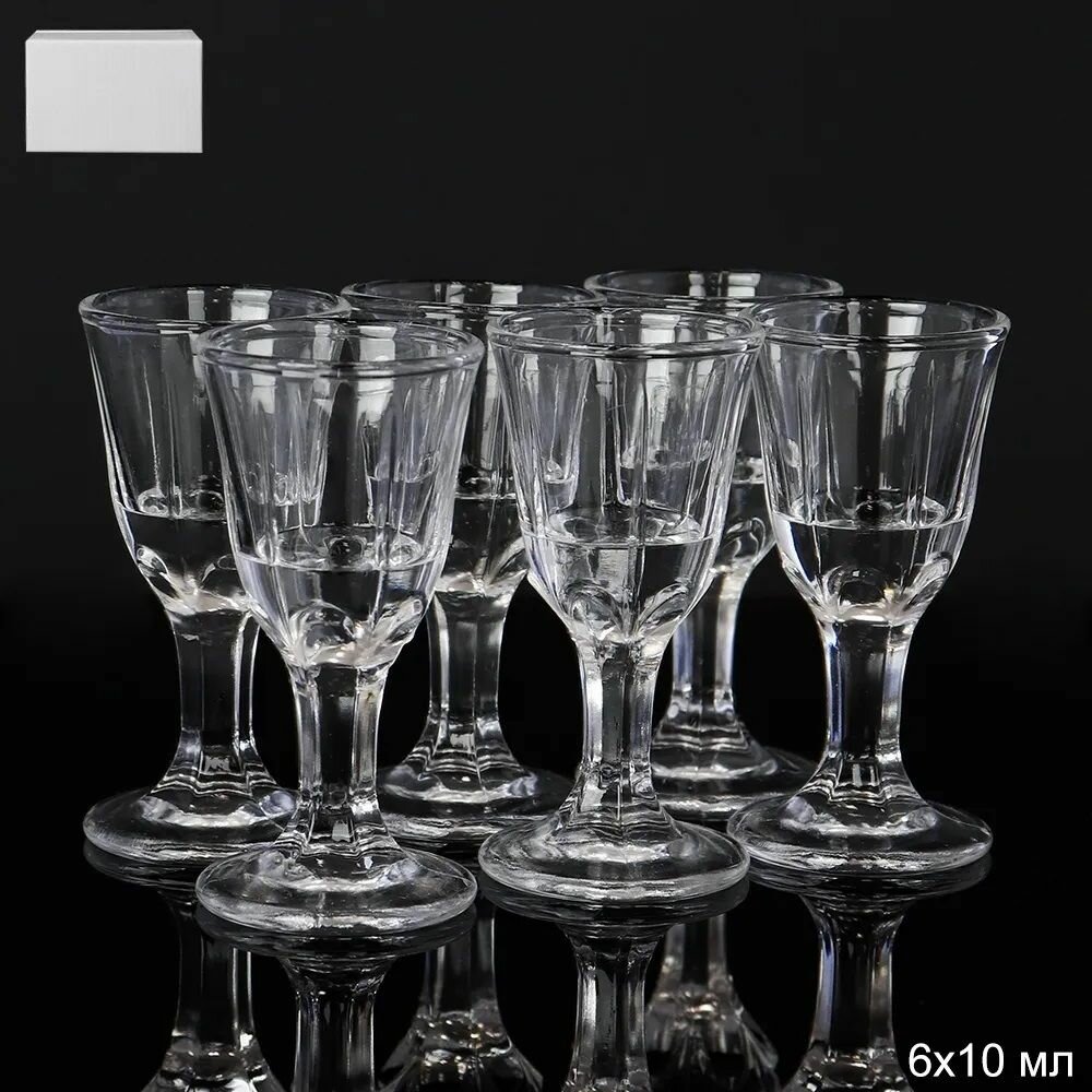 Набор рюмок 6 шт 10 мл