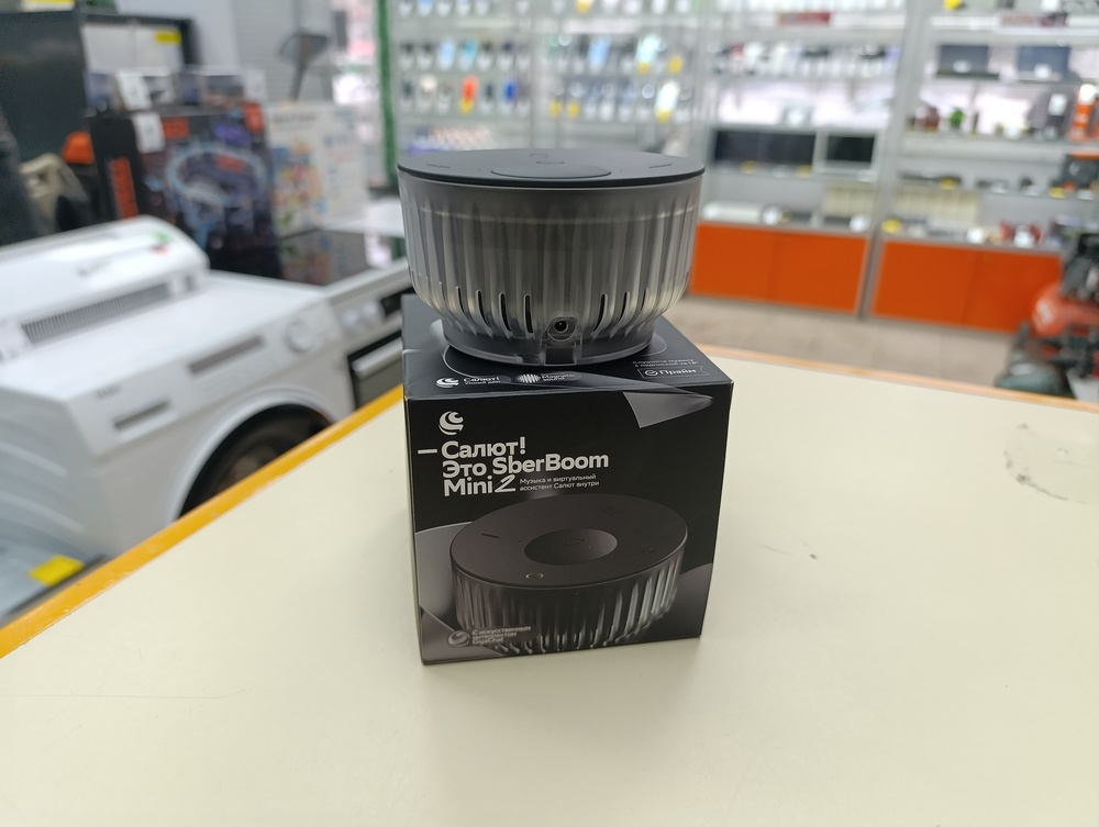 Умная колонка Sber Boom Mini 2 Б\У уценка