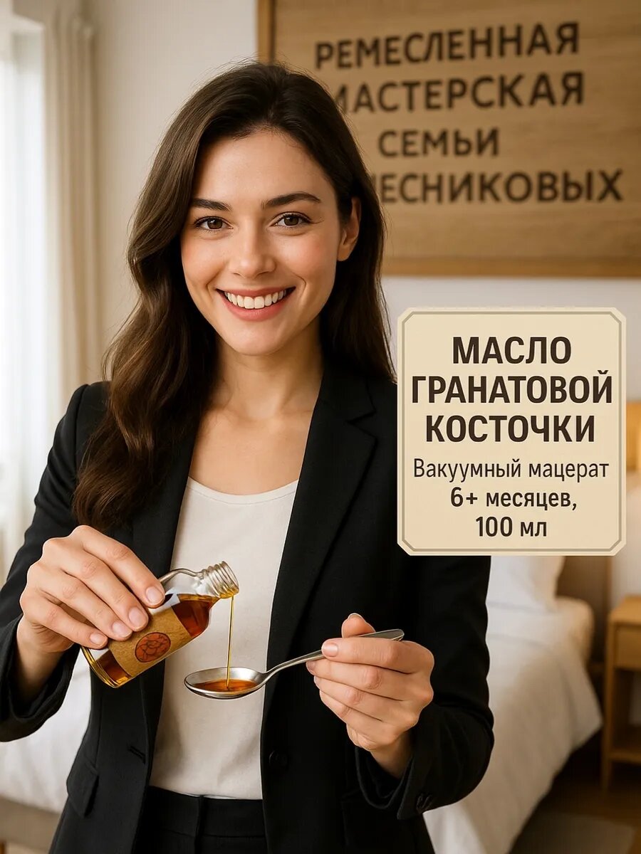 Масло гранатовой косточки мацерат - 100 мл