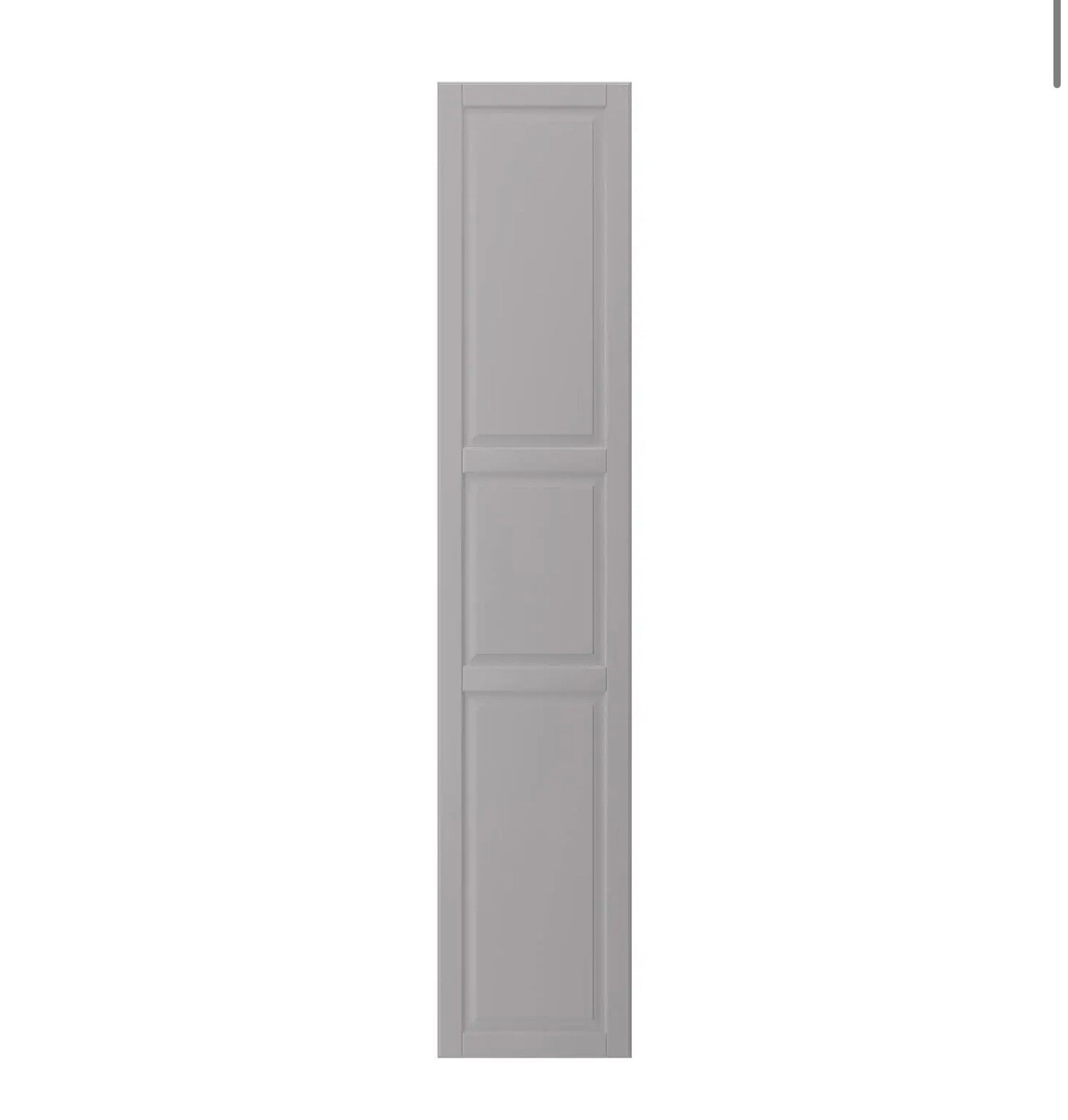 Дверь, серый 40×200 СМ IKEA BODBYN будбин 703.670.19