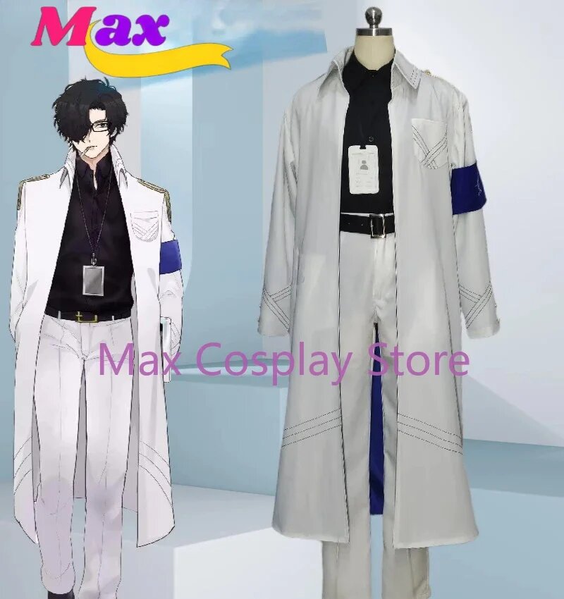 Костюм Max Cos Anime Blue Archive Schale Sensei Белый, XXXL, Female