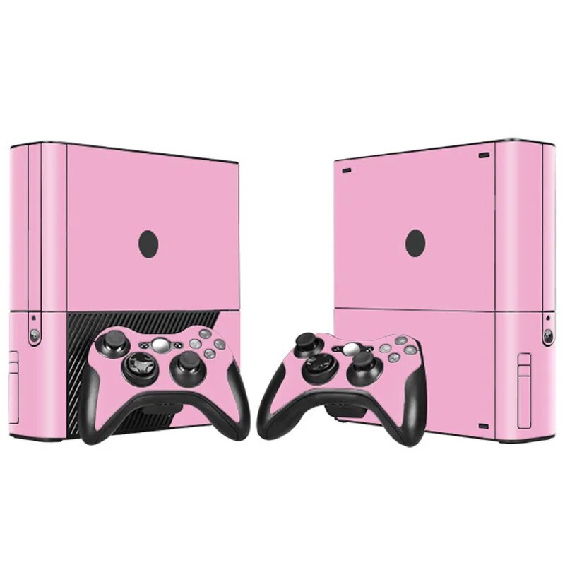 Наклейка на Xbox 360 E, Розовый, 0313