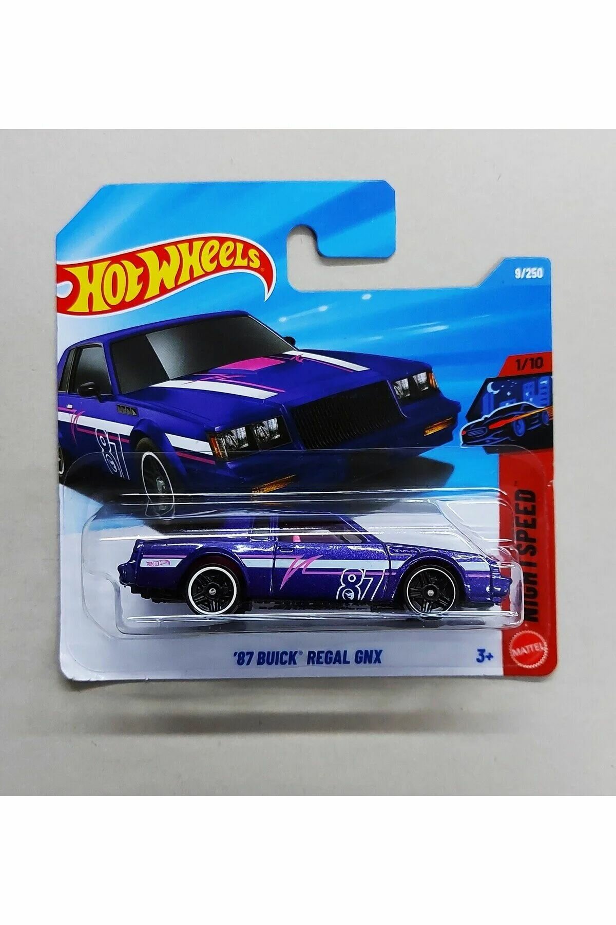 Машинка базовая Hot Wheels '87 Buick Regal GNX TH фиолет