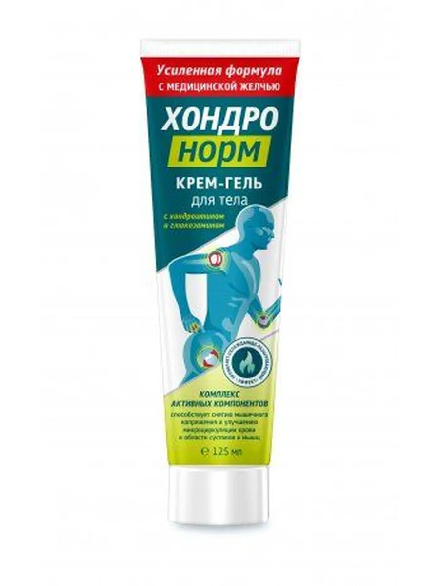 Хондронорм Крем-гель для тела, крем-гель, с медицинской желч