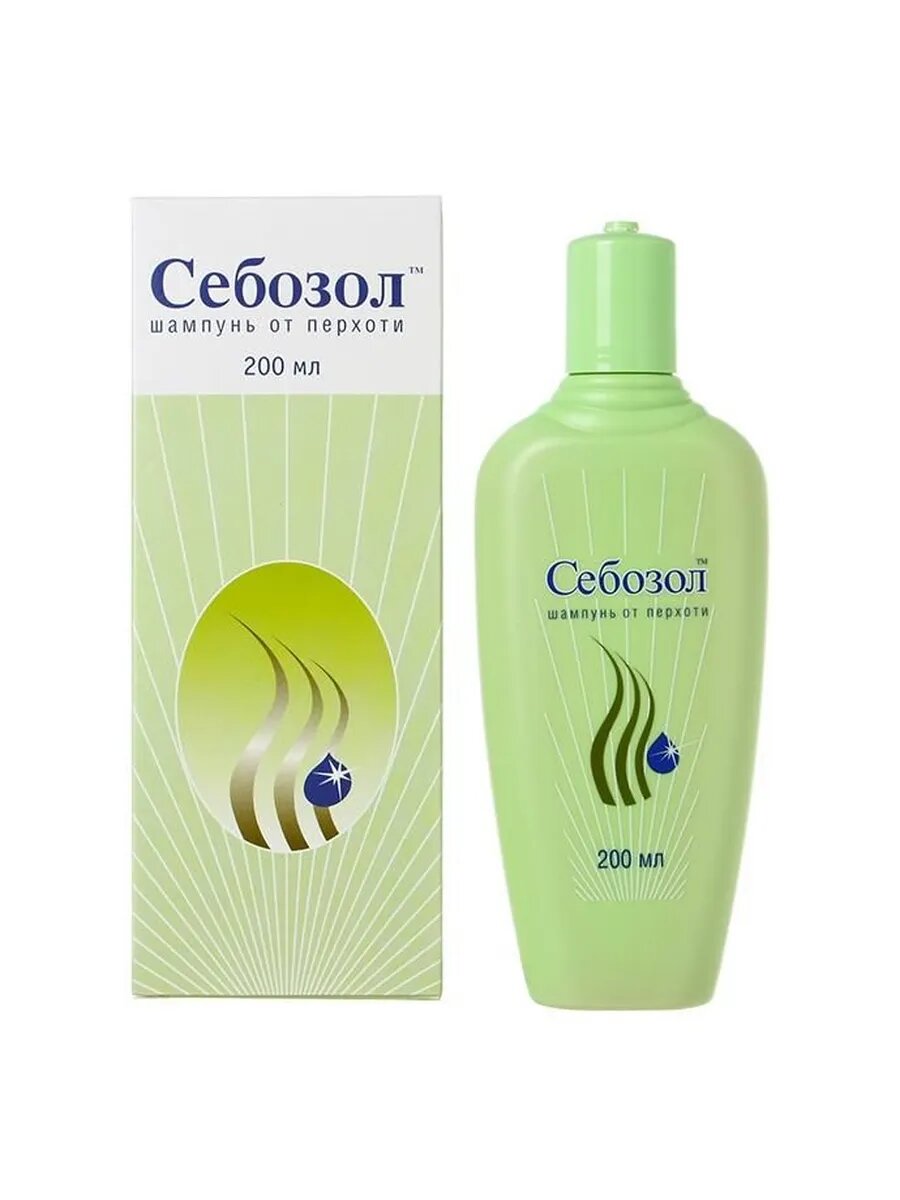 Себозол шампунь от перхоти, шампунь, 200 мл, 1шт.