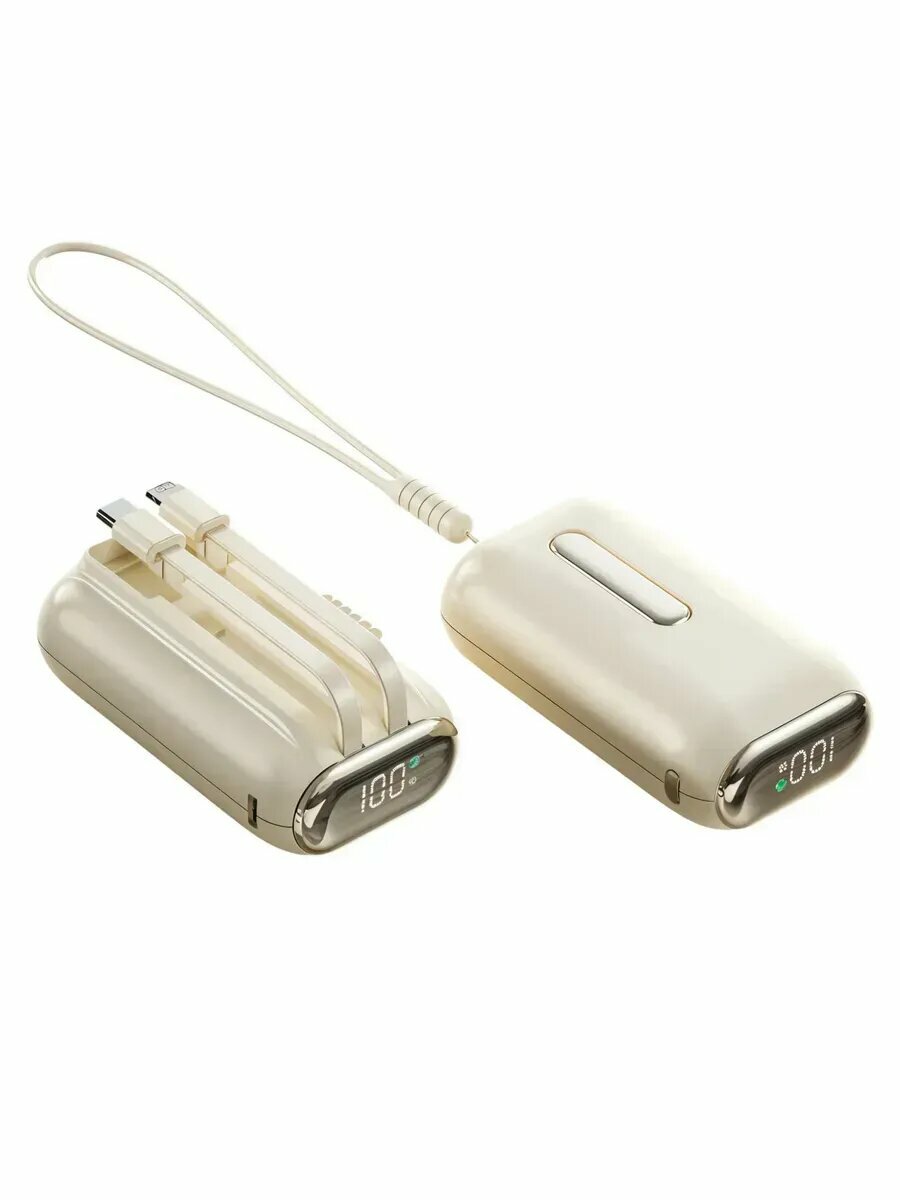 Повербанк внешний аккумулятор для Айфона и телефона Андроид 10000 мАч KEIZEN KZ-20130102