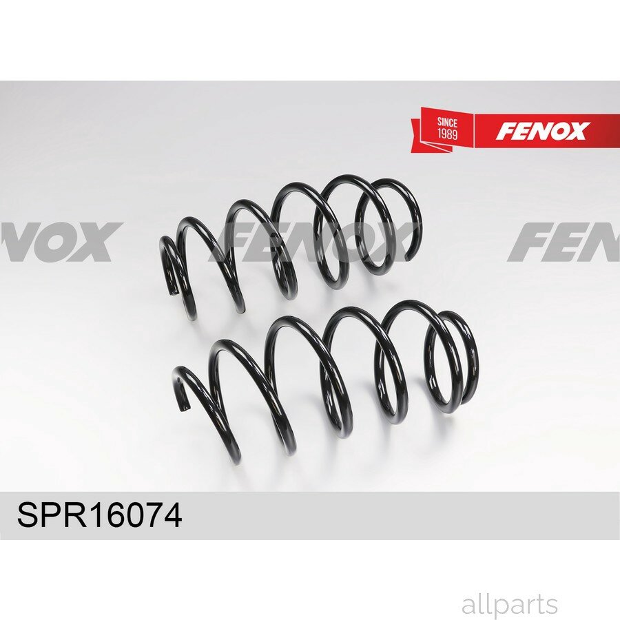 FENOX SPR16074 Пружина подвески OPEL ASTRA 1.6i 16V / 1.8i 16V 3/04- передняя SPORT