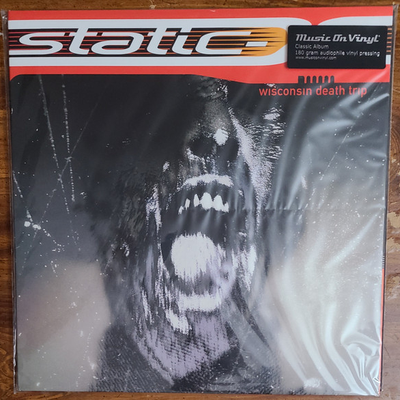 Static-X - Wisconsin Death Trip, 1LP Gatefold, BLACK LP