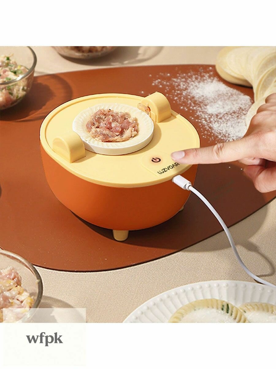Домашняя электрическая пельменница с автоматическим формованием машинка для лепки пельменей и вареников
