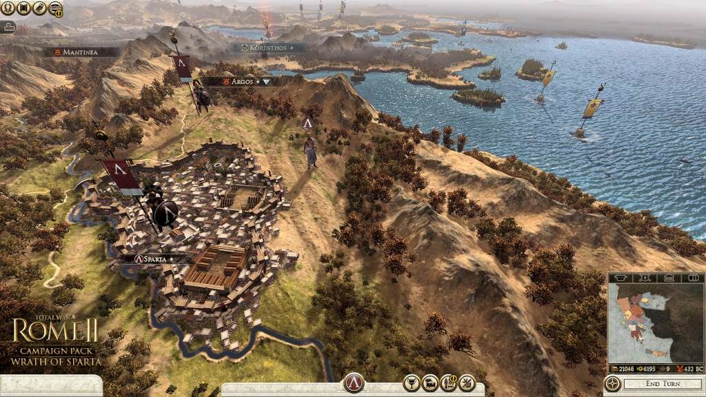 Total War: ROME II - Wrath of Sparta DLC PC Steam Ключ • Активация Steam