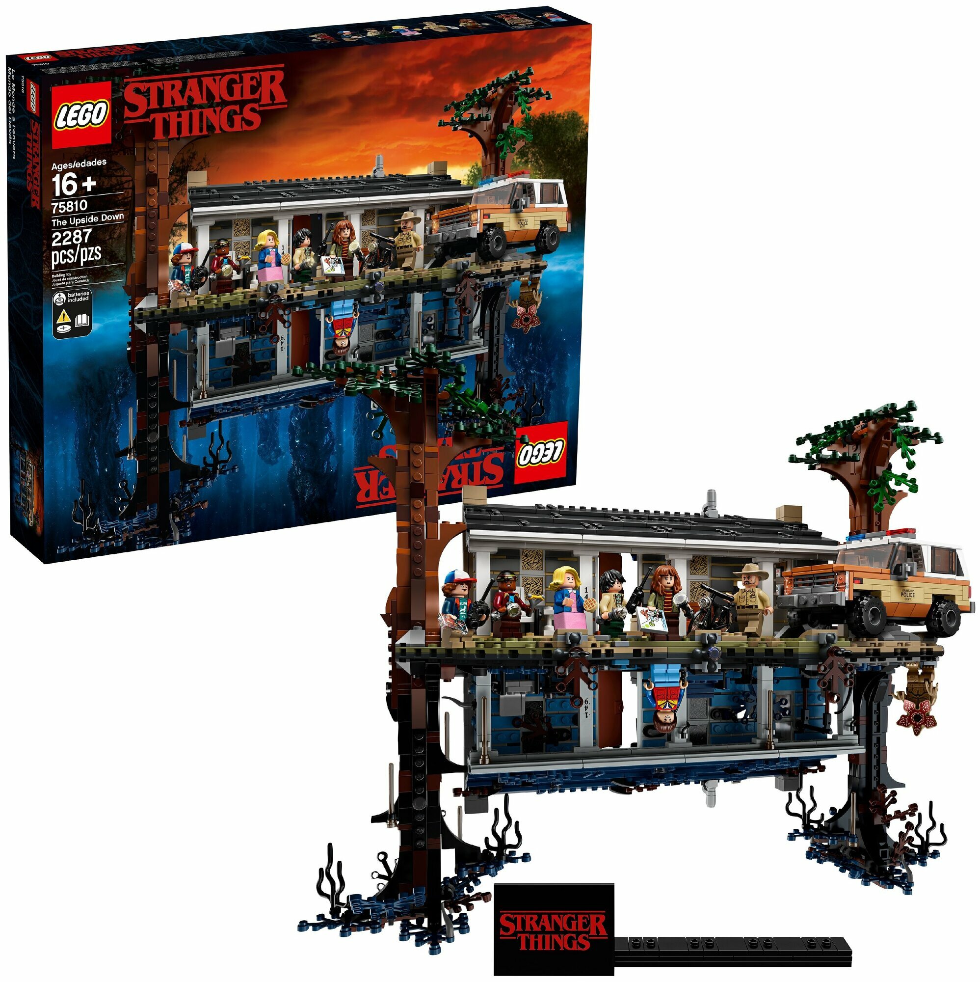 Конструктор LEGO Коллекционные наборы 75810 Очень странные дела, 2287 деталей, от 16 лет