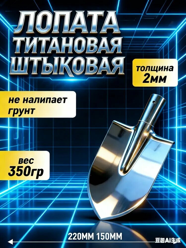 Лопата штыковая, универсальная 15.1 см