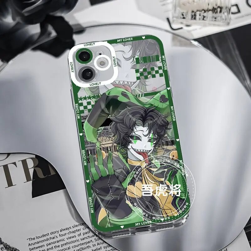 Пирт для чехла для телефона аниме The Freak Circus Phoebe для IPhone 13 14 15 16 Pro Max, защитный чехол для объектива, аксессуары в подарок
