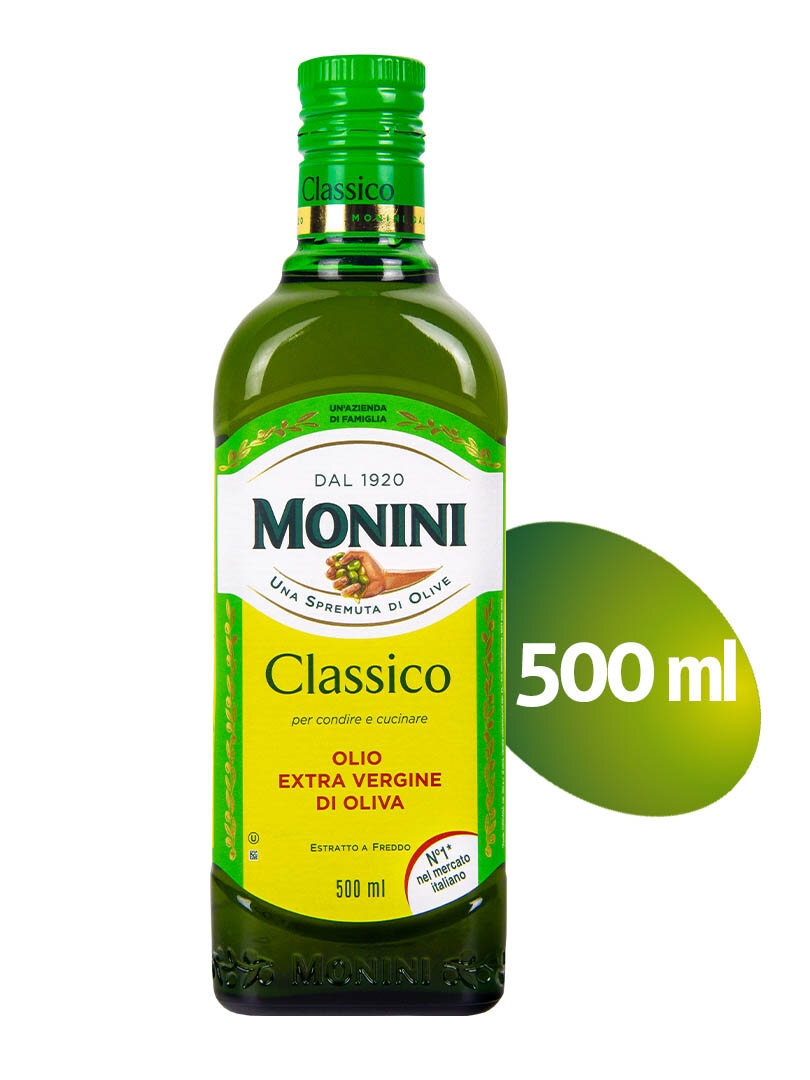 Оливковое масло Monini "Extra Virgin" нерафинированное 0,5 л