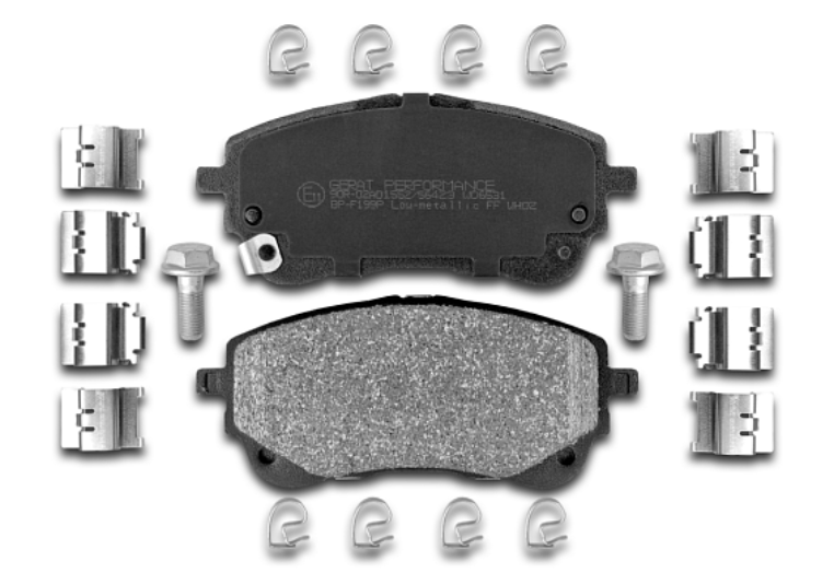 Тормозные колодки BP-F199P (передние) Performance