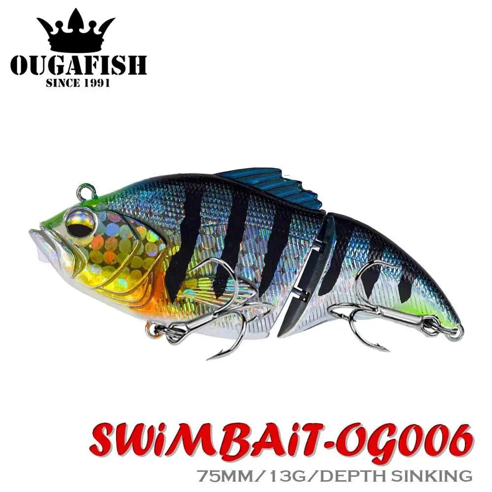 Воблер OUGAFISH SwimBait-OG006, 75мм, 13г, Цвет: C