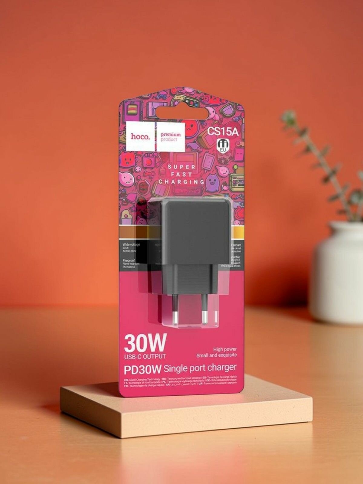 Быстрая зарядка Hoco CS15A 30W