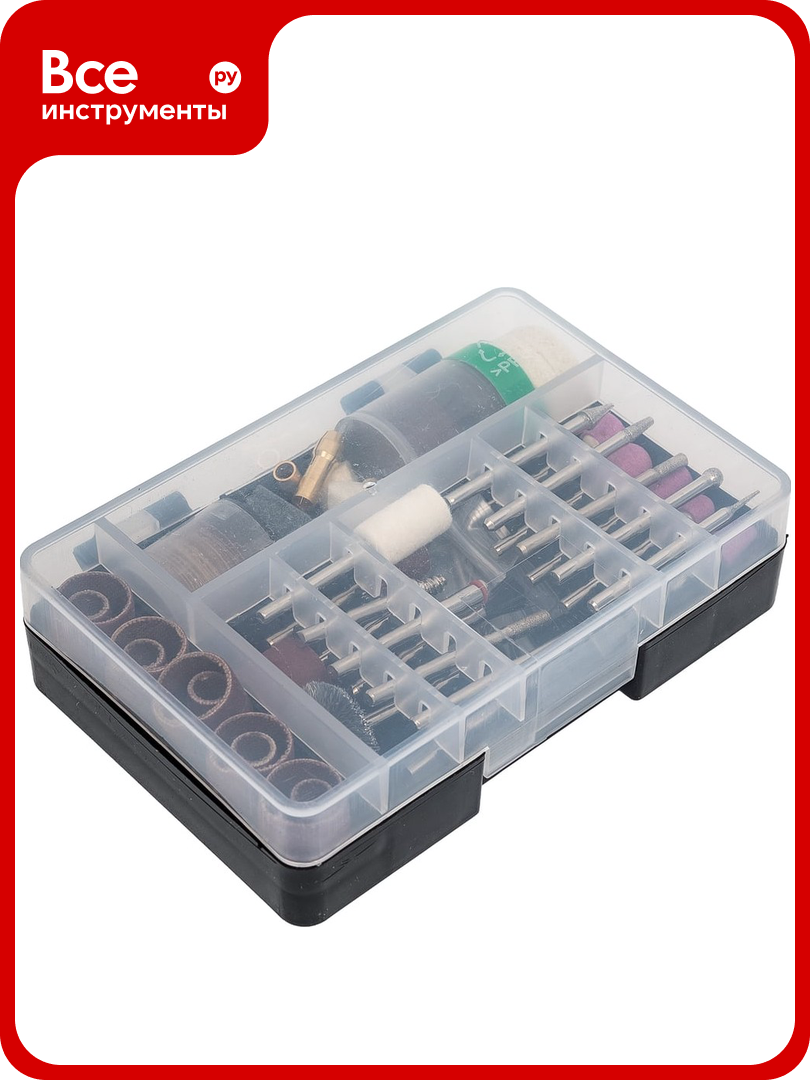 Набор оснастки (120 предметов) для гравировальных машин Elitech 1820.001800