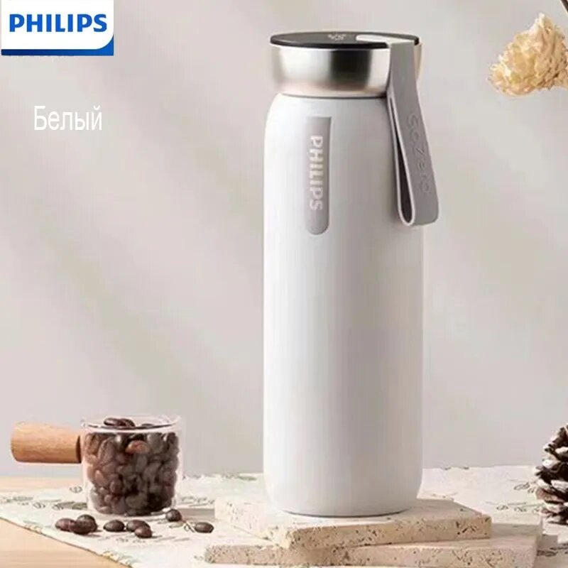 Philips Термос Крышка-чашка, С термометром, Ударопрочный корпус, 0.46 л