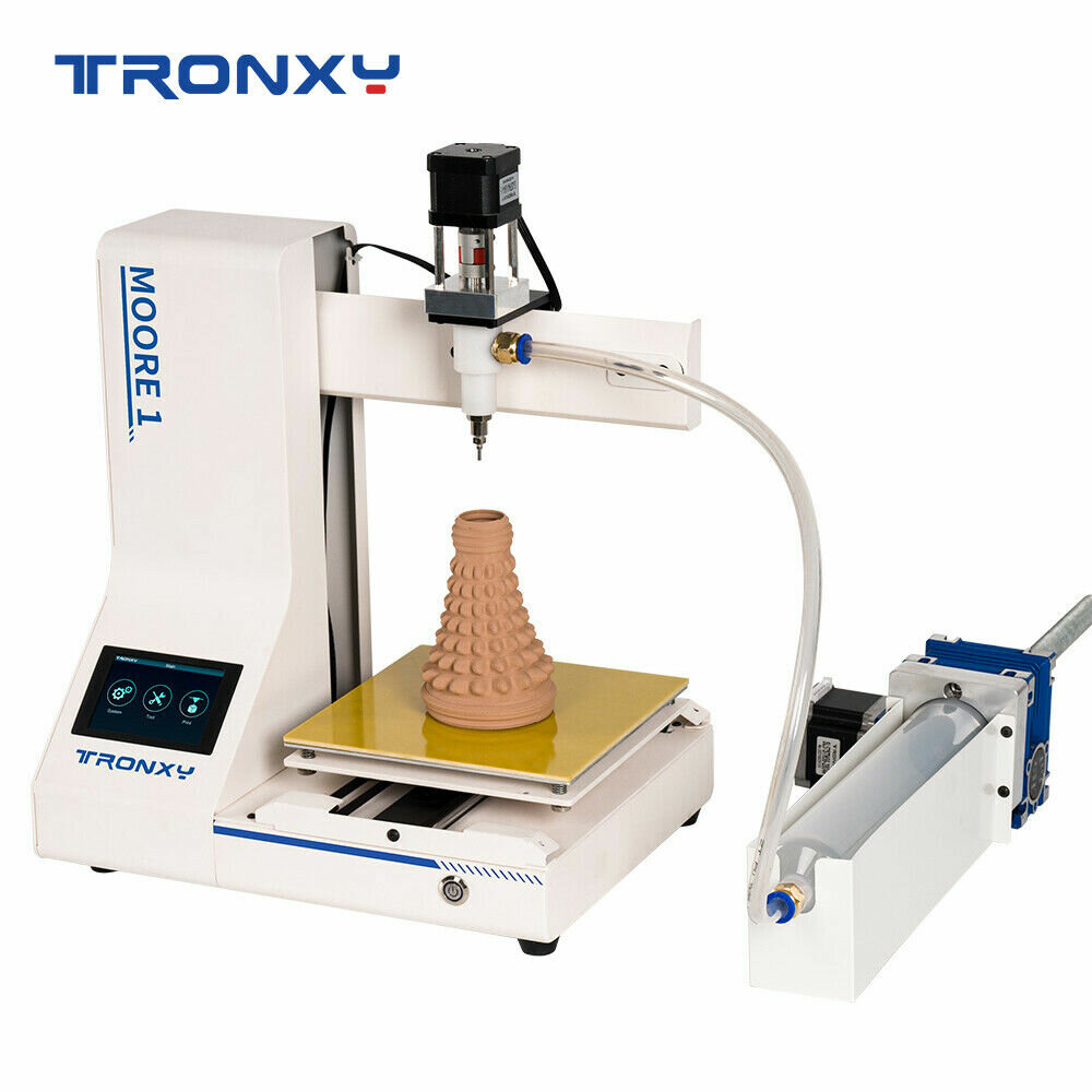 Глиняный 3D-принтер Tronxy Moore 1 для производства керамики, размер печати 180*180*180 мм