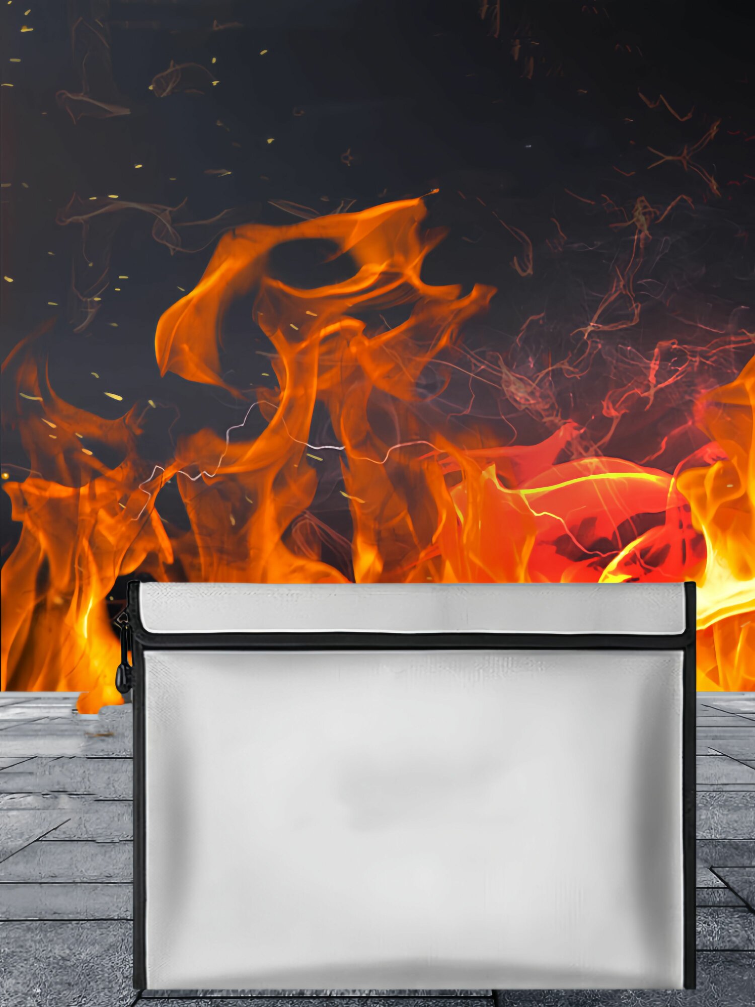 Водонепроницаемый и огнестойкий чехол для документов