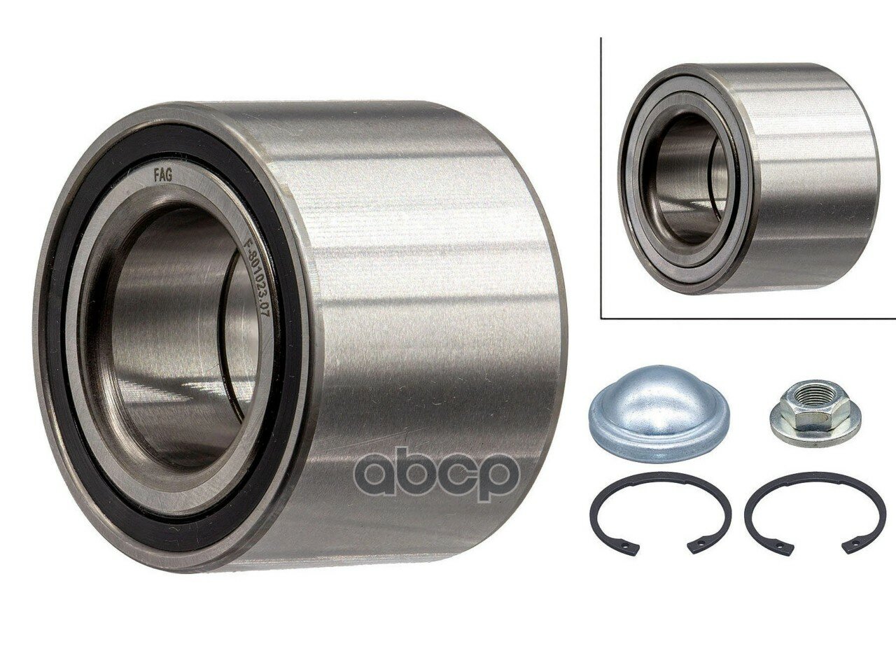 Подшипник ступицы задний (компл) FORD Fiesta V 01-07/MAZDA 2 03-07 FAG 713 6786 40 Fag арт. 713 6786 40