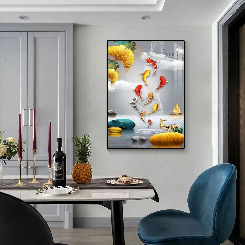 Стильная панель-невидимка для электрощита 50x70 см Алюминиевая рама Бесследный монтаж